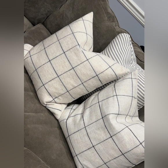Accents | Windowpane Pillow Covers | Poshmark